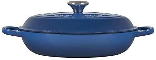 Le Creuset Enameled Cast Iron Signature Braiser, 3.5 qt., Marseille