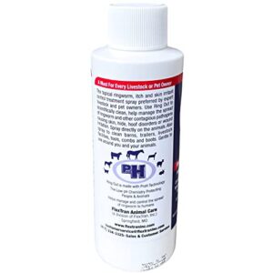 Ring Out - Control and Help Ringworm for Cats, Dogs, Sheep, Goats, Cattle, Horses, all Pets and Livestock makes 32 oz. of Spray