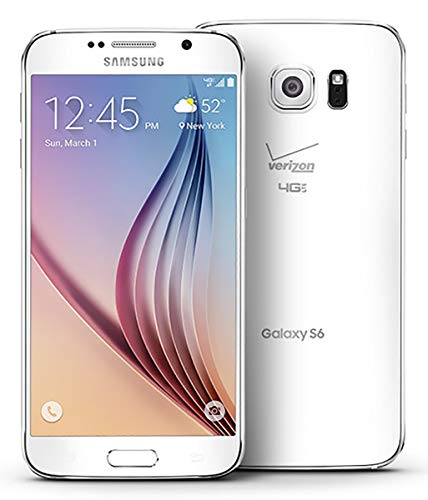 Samsung Galaxy S6 G920v 32GB Verizon (CDMA) No-Contract Smartphone - White Pearl