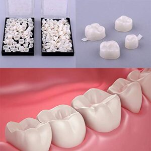 100pcs temporary crown veneers material anterior front back molar teeth by superdental