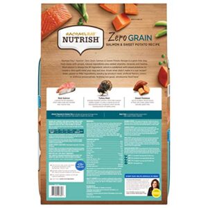 Rachael Ray Nutrish Zero Grain Dry Dog Food, Salmon & Sweet Potato Recipe, 23 Pounds