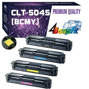 shop at 247 247t-sa-504s-00-clt504sset-80 compatible toner cartridge replacement for samsung clt-k504s,clt-c504s,clt-y504s,clt-m504s for xpress sl-c1810w,c1860fw,clx-4195fn,4195fw,clp-415nw, black, cyan, yellow, magenta