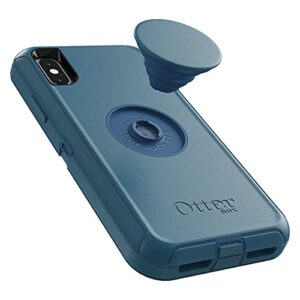 OTTERBOX OTTER + POP DEFENDER SERIES Case for iPhone Xs & iPhone X - Synthetic Rubber, Kickstand, WINTER SHADE