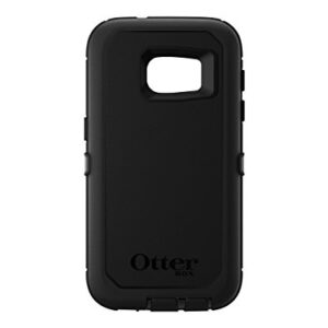 OtterBox Samsung Galaxy S7 Defender Series Case - BLACK, rugged & durable, with port protection, includes holster clip kickstand