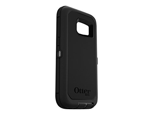 OtterBox Samsung Galaxy S7 Defender Series Case - BLACK, rugged & durable, with port protection, includes holster clip kickstand