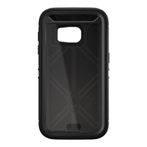 OtterBox Samsung Galaxy S7 Defender Series Case - BLACK, rugged & durable, with port protection, includes holster clip kickstand