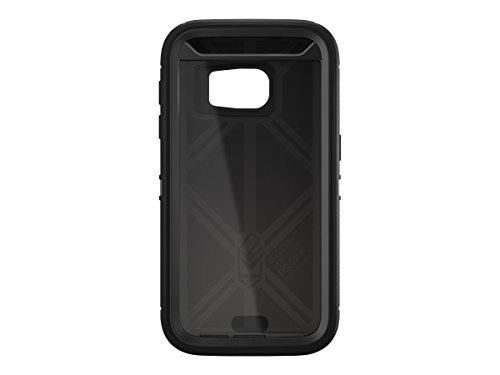 OtterBox Samsung Galaxy S7 Defender Series Case - BLACK, rugged & durable, with port protection, includes holster clip kickstand