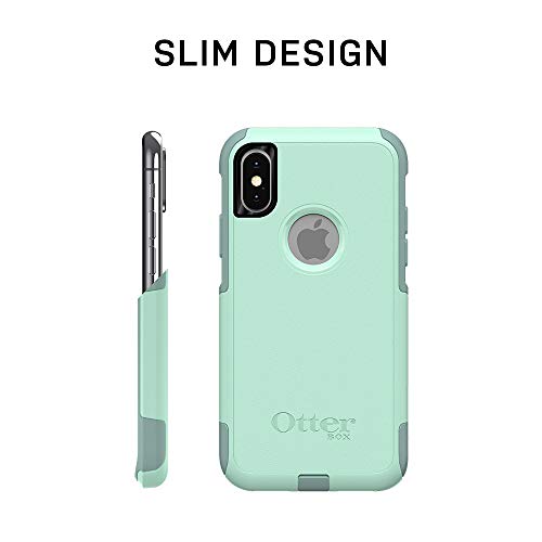 OtterBox iPhone Xs AND iPhone X Commuter Series Case - BLACK, slim & tough, pocket-friendly, with port protection