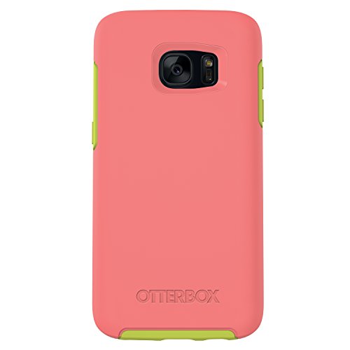 OtterBox SYMMETRY SERIES Case for Samsung Galaxy S7 - Retail Packaging - MELON CANDY (CANDY PINK/CITRON GREEN)