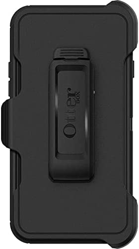 OtterBox IPhone SE 3rd/2nd Gen, IPhone 8/7 (Non-Retail/Ships In Polybag) Defender Series Case - BLACK, Rugged & Durable, With Port Protection, Includes Holster Clip Kickstand