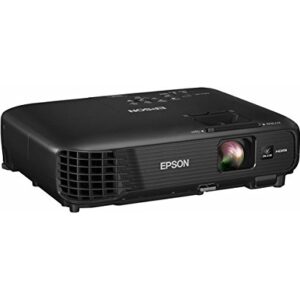 Epson V11H720120 PowerLite 1224 XGA 3LCD Projector 3200 Lumens 1024 x 768 Pixels 1.2X Zoom Black