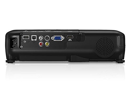 Epson V11H720120 PowerLite 1224 XGA 3LCD Projector 3200 Lumens 1024 x 768 Pixels 1.2X Zoom Black