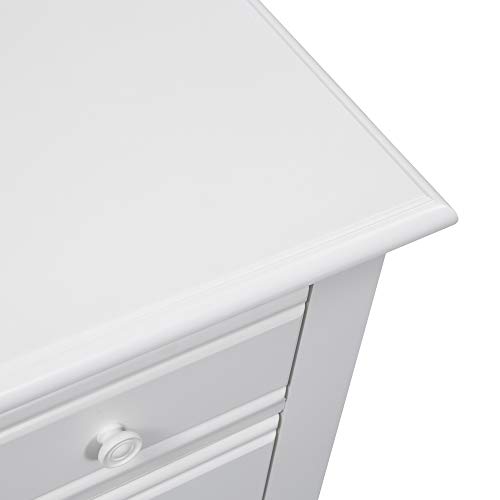 Liberty Furniture Industries Summer House 2-Drawer Night Stand, 24" x 17" x 27", Oyster White