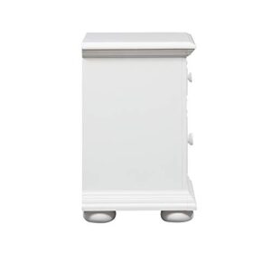 Liberty Furniture Industries Summer House 2-Drawer Night Stand, 24" x 17" x 27", Oyster White