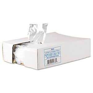 inteplast group pb10 get reddi silverware bags, 3 1/2 x 10 x 1 1/2.7mil, clear, 2000/carton