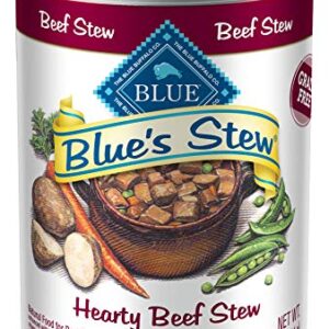 Blue Buffalo Blue's Stew Natural Adult Wet Dog Food, Beef Stew 12.5-oz can (Pack of 12)