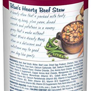 Blue Buffalo Blue's Stew Natural Adult Wet Dog Food, Beef Stew 12.5-oz can (Pack of 12)