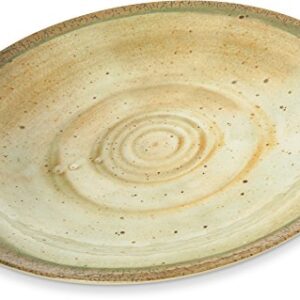 CFS GA5500670 Gathering Melamine Large Round Platter, 18", Adobe (1 Platter)