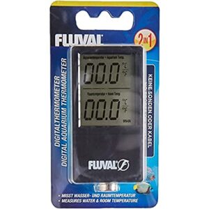 fluval 2-in-1 digital aquarium thermometer