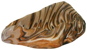 rock garden 5.5 x 4 x 2.5" earthtone corner bowl, medium