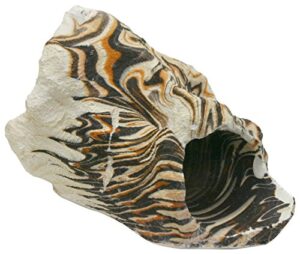 rock garden 9 x 6 x 4" earthtone tunnel, large