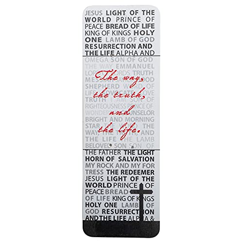 Dicksons Way the Truth Life Names of Jesus Antique Silvertone Metal Black Ink Ballpoint Pen