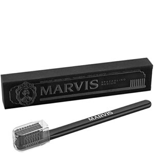 marvis toothbrush, medium nylon bristle