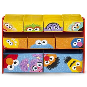 Delta Children Deluxe Multi Bin Organizer, Sesame Street