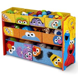 Delta Children Deluxe Multi Bin Organizer, Sesame Street