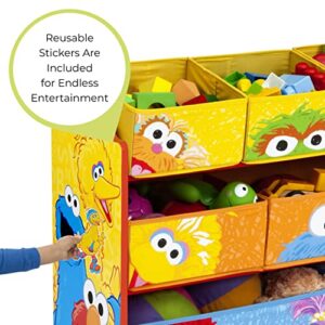 Delta Children Deluxe Multi Bin Organizer, Sesame Street