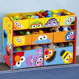 Delta Children Deluxe Multi Bin Organizer, Sesame Street