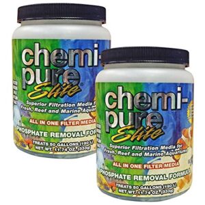 chemi pure elite boyd enterprises abe16743 for aquarium, 11.74-ounce (2 pack)