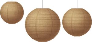 paper lanterns, burlap (tcr77228)