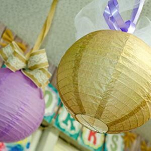 Paper Lanterns, Burlap (TCR77228)