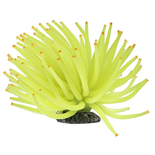 GloFish Anenome Ornaments, Fish Tank Decorations, Aquarium Decorations, Creates a Glowing Effect