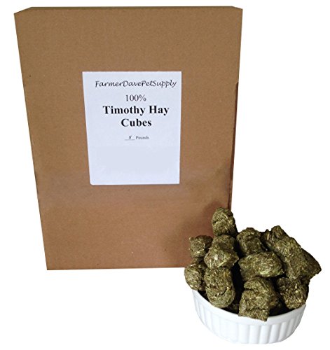 FarmerDavePetSupply 5 lb, Timothy HAY Mini Cubes for Pets