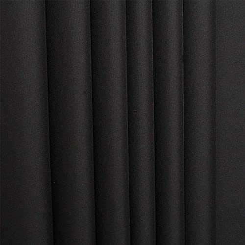 CANVAS FABRIC 600 Denier Polyester 60" Width Black (1 yard)