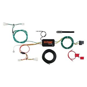 CURT 56284 Vehicle-Side Custom 4-Pin Trailer Wiring Harness, Fits Select Honda HRV