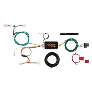 CURT 56284 Vehicle-Side Custom 4-Pin Trailer Wiring Harness, Fits Select Honda HRV