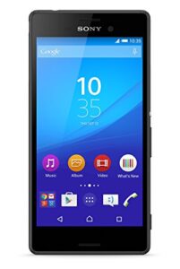 sony xperia m4 aqua 16gb gsm/lte unlocked cell phone - black (u.s. warranty)