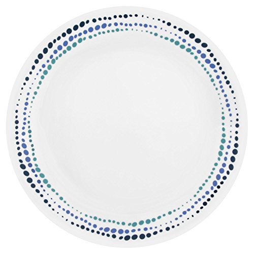 Corelle Livingware Ocean Blues 10.25" Dinner Plate (Set of 4)