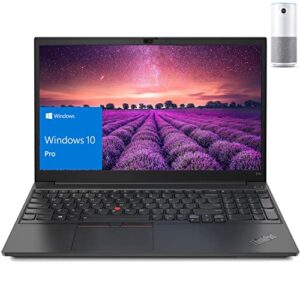 lenovo thinkpad e15 gen 3 15.6" fhd 300nits business laptop, octa-core amd ryzen 7 5700u up to 4.3ghz, 8gb ddr4 ram, 256gb pcie ssd, wifi 6, bluetooth 5.2, windows 10 pro, conference webcam