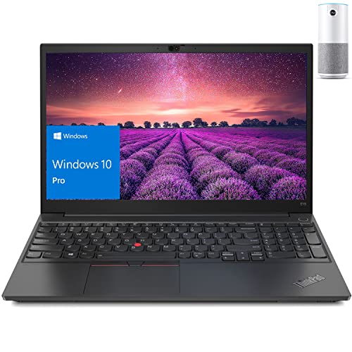 Lenovo ThinkPad E15 Gen 3 15.6" FHD 300nits Business Laptop, Octa-Core AMD Ryzen 7 5700U up to 4.3GHz, 8GB DDR4 RAM, 256GB PCIe SSD, WiFi 6, Bluetooth 5.2, Windows 10 Pro, Conference Webcam