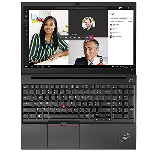 Lenovo ThinkPad E15 Gen 3 15.6" FHD 300nits Business Laptop, Octa-Core AMD Ryzen 7 5700U up to 4.3GHz, 8GB DDR4 RAM, 256GB PCIe SSD, WiFi 6, Bluetooth 5.2, Windows 10 Pro, Conference Webcam