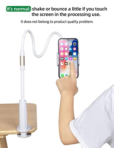 Cell Phone Holder, BENKS Universal Flexible Long Arms Mobile Phone Holder Desktop Bed Lazy Bracket Mobile Stand Support All Mobiles, for Bedroom, Kitchen, Office, Bathroom Etc(Supreme in 900mm Length)