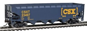 walthers trainline ho scale model offset hopper csx, model:931-1425