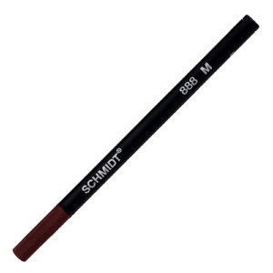 SCHMIDT 888 Ceramic Rollerball Plastic Tube Refill Medium Point 0.7mm, Black, 2 Pack Blister (SC58111)