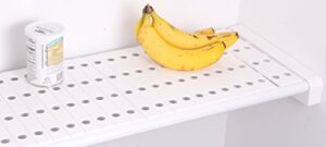 ez shelf - shelf top accesory only for closet and garage shelves - white