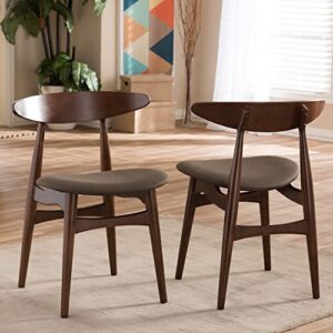 baxton studio flamingo mid-century dark walnut wood dining chair