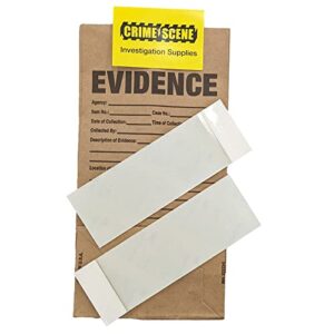 Crime Scene Fingerprint Lift Pads 2x6 2pk